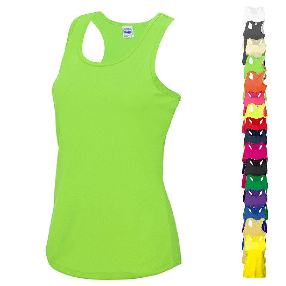 JC015 Just Cool Damen Muskelshirt Sportshirt mit U-Ausschnitt online ...